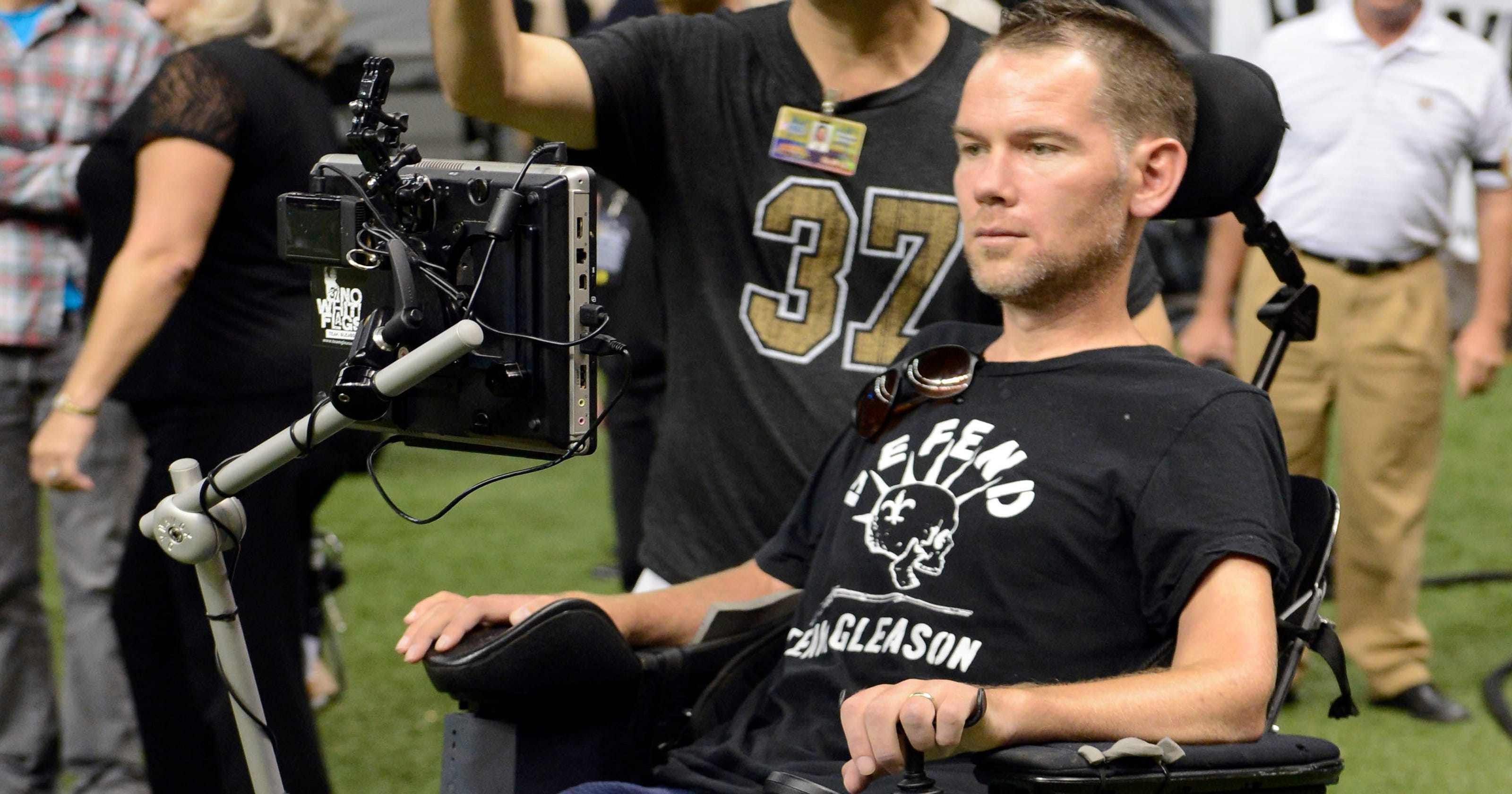 Steve Gleason's literal and figurative paths inspire 'A Football Life'