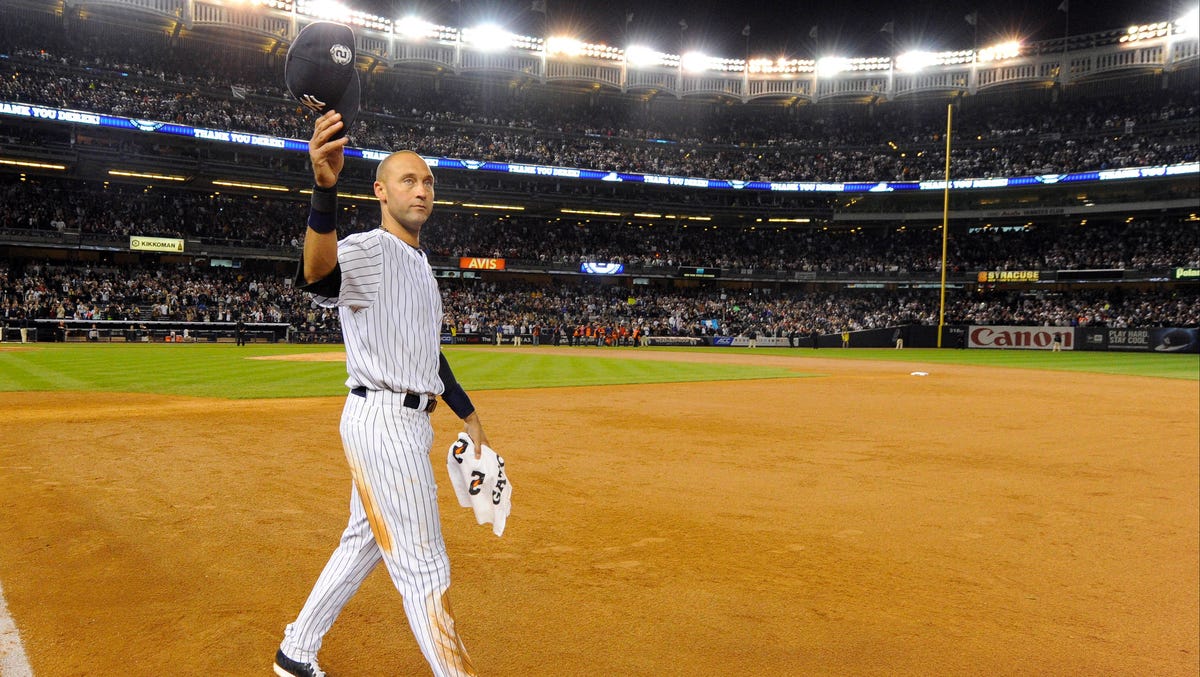 Derek Jeter's final home game