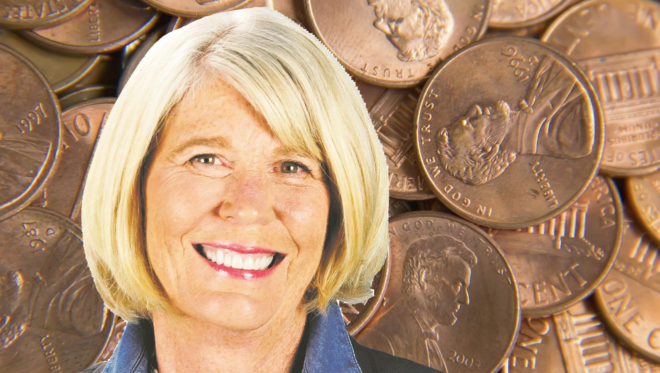 Ms. Cheap's penny drive raises record $62,000