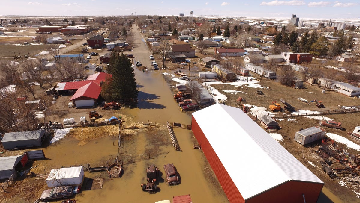 Flooding in the Chester area