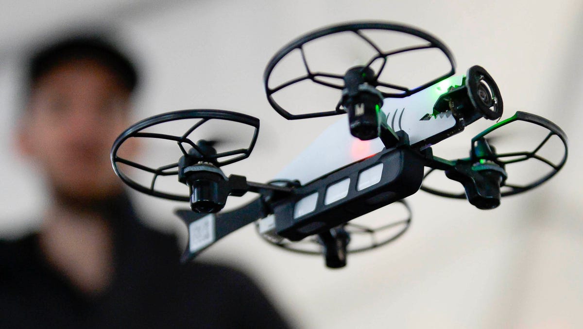 What's flying at CES: Drones, airplanes, helicopters and cool gadgets