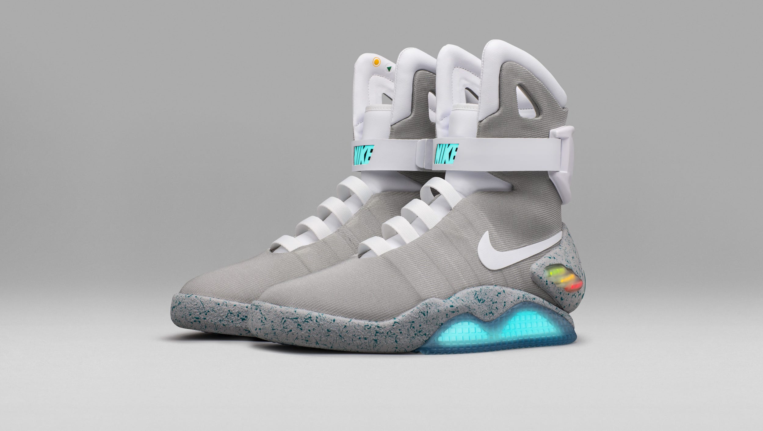 Nike's raffling self-tying Nike Mags from 'Back to the Future'