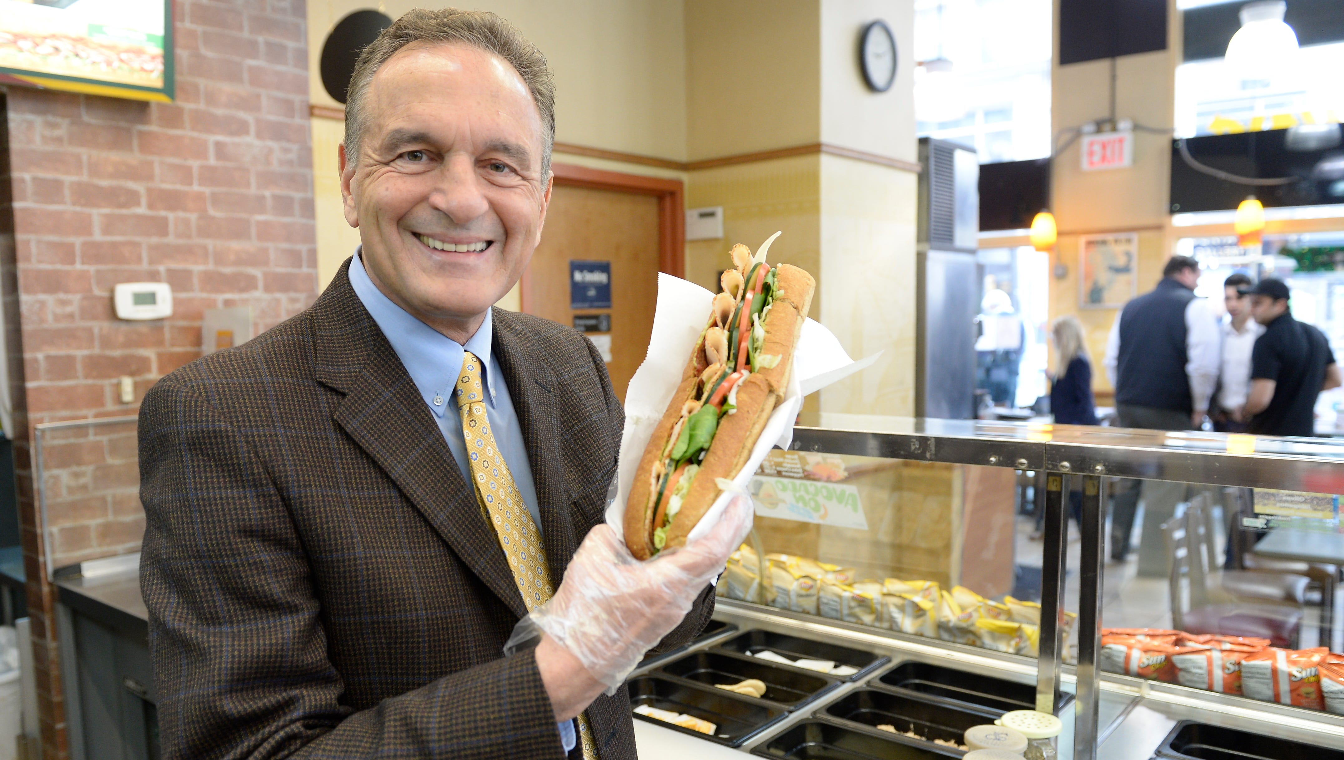 Subway CEO back in saddle after cancer scare