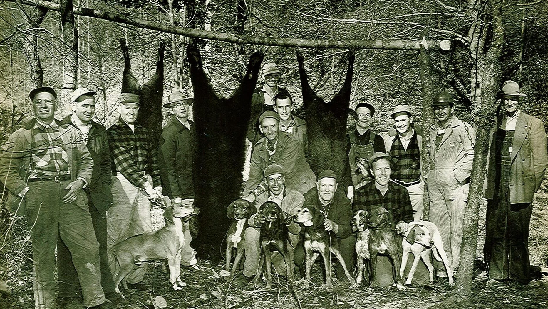 Portrait of the Past: Mount Mitchell bear hunters