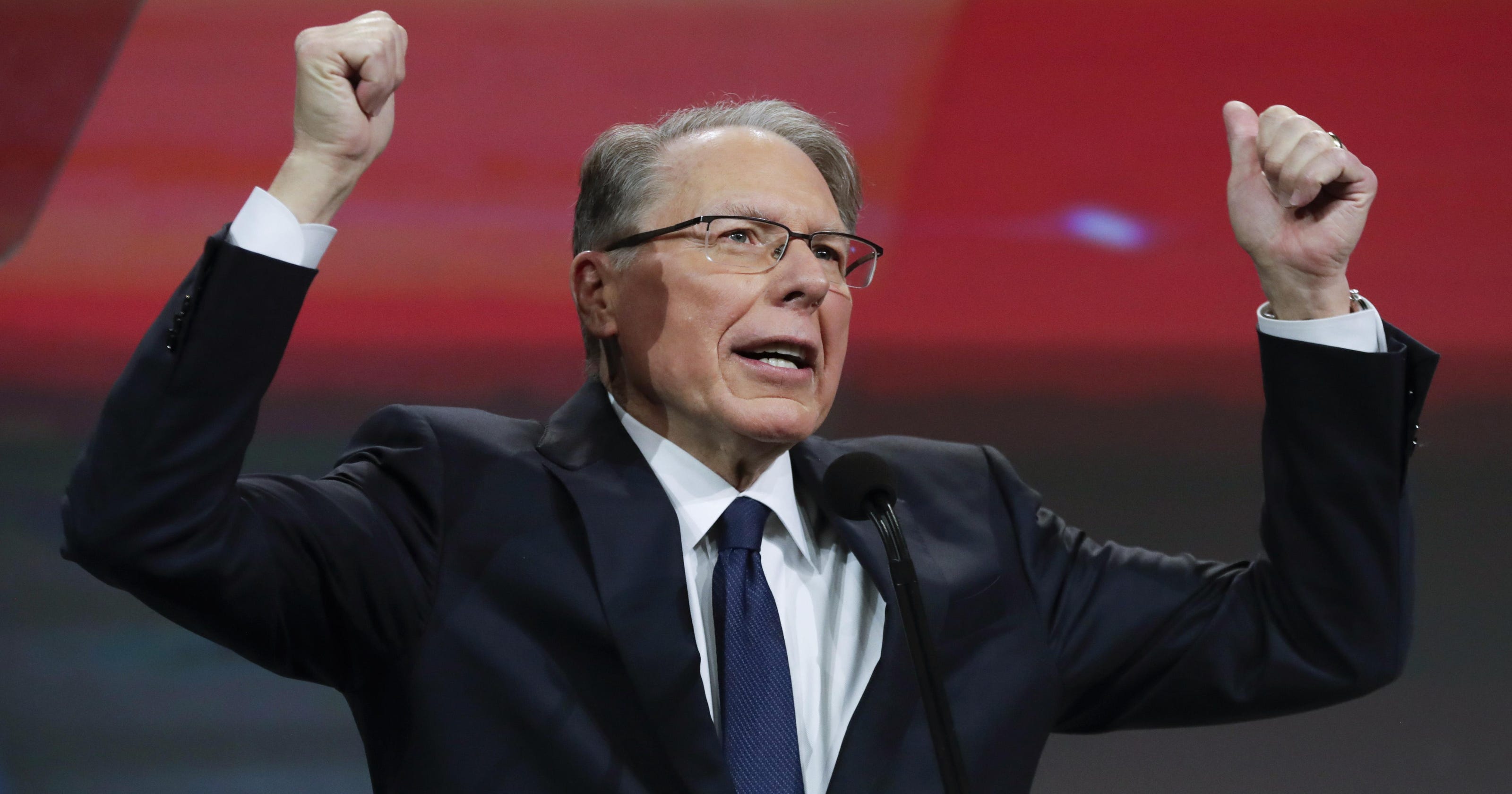 NRA leader fends off backlash, wins re-election as CEO