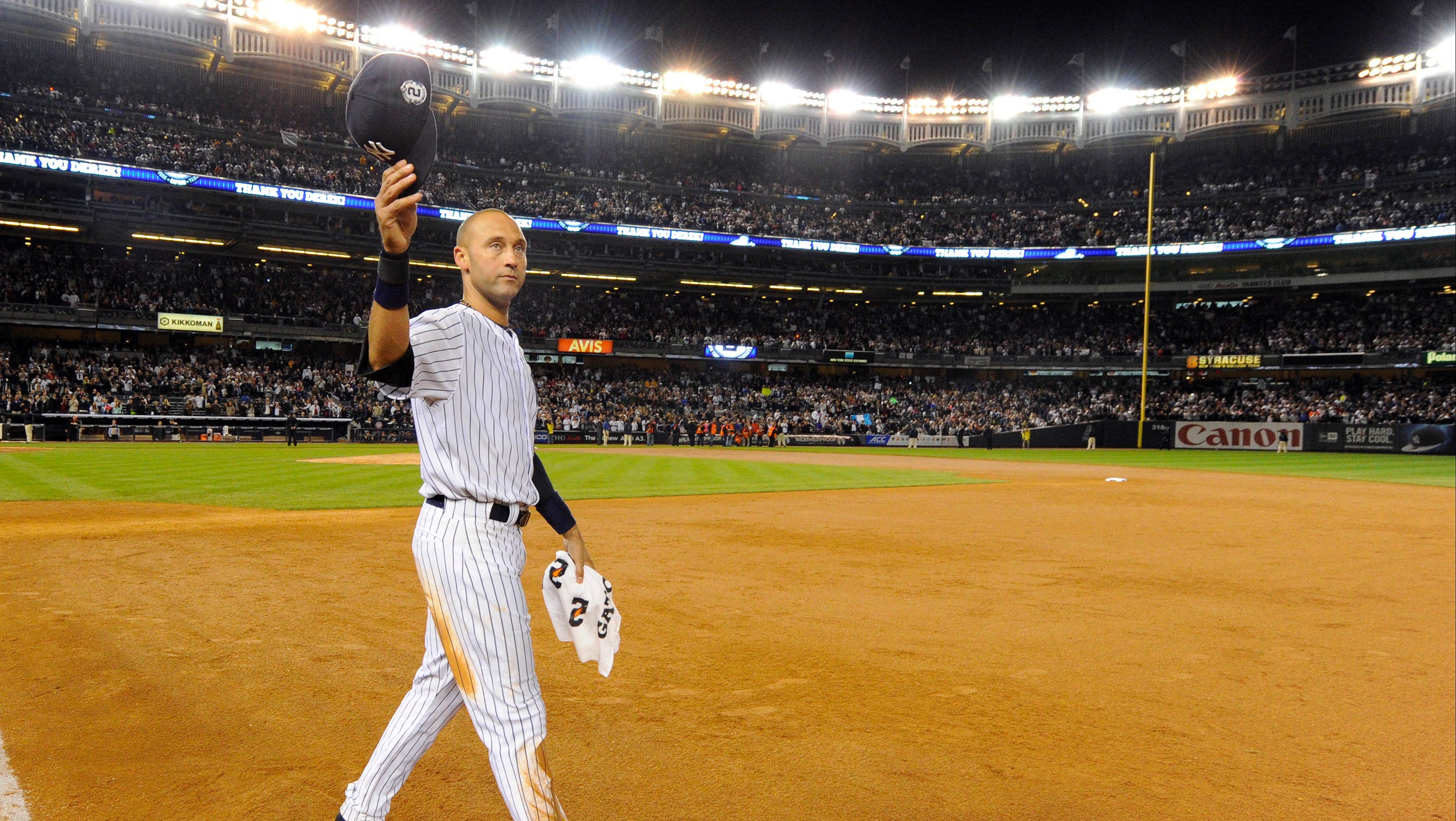 Derek Jeter's emotional break: 'I wasn't able to do it'