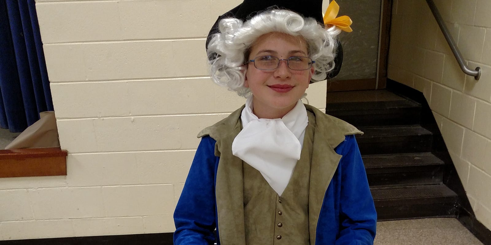 Reutter School hosts 'historical figures'
