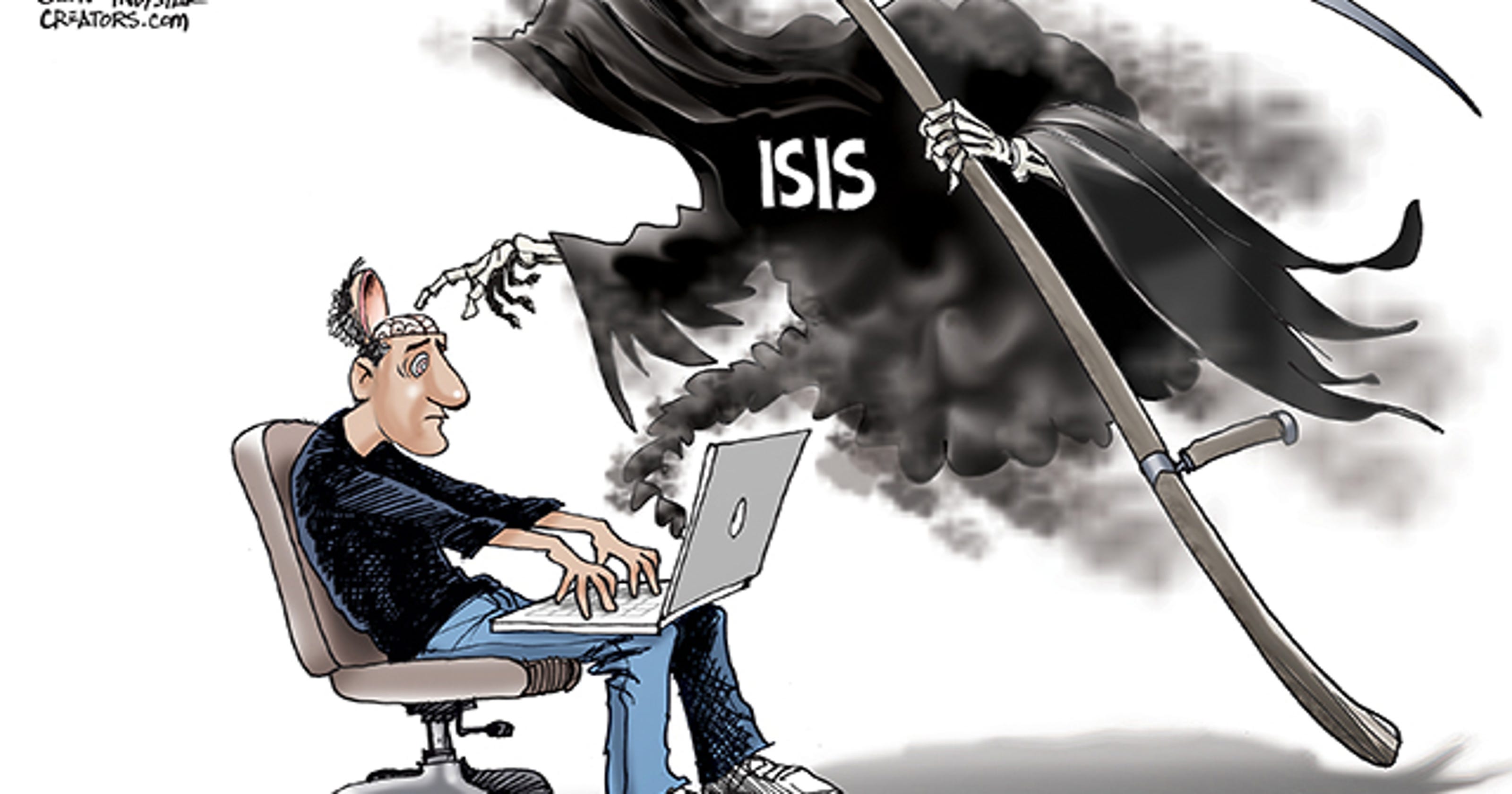 Cartoonist Gary Varvel: ISIS brainwashing