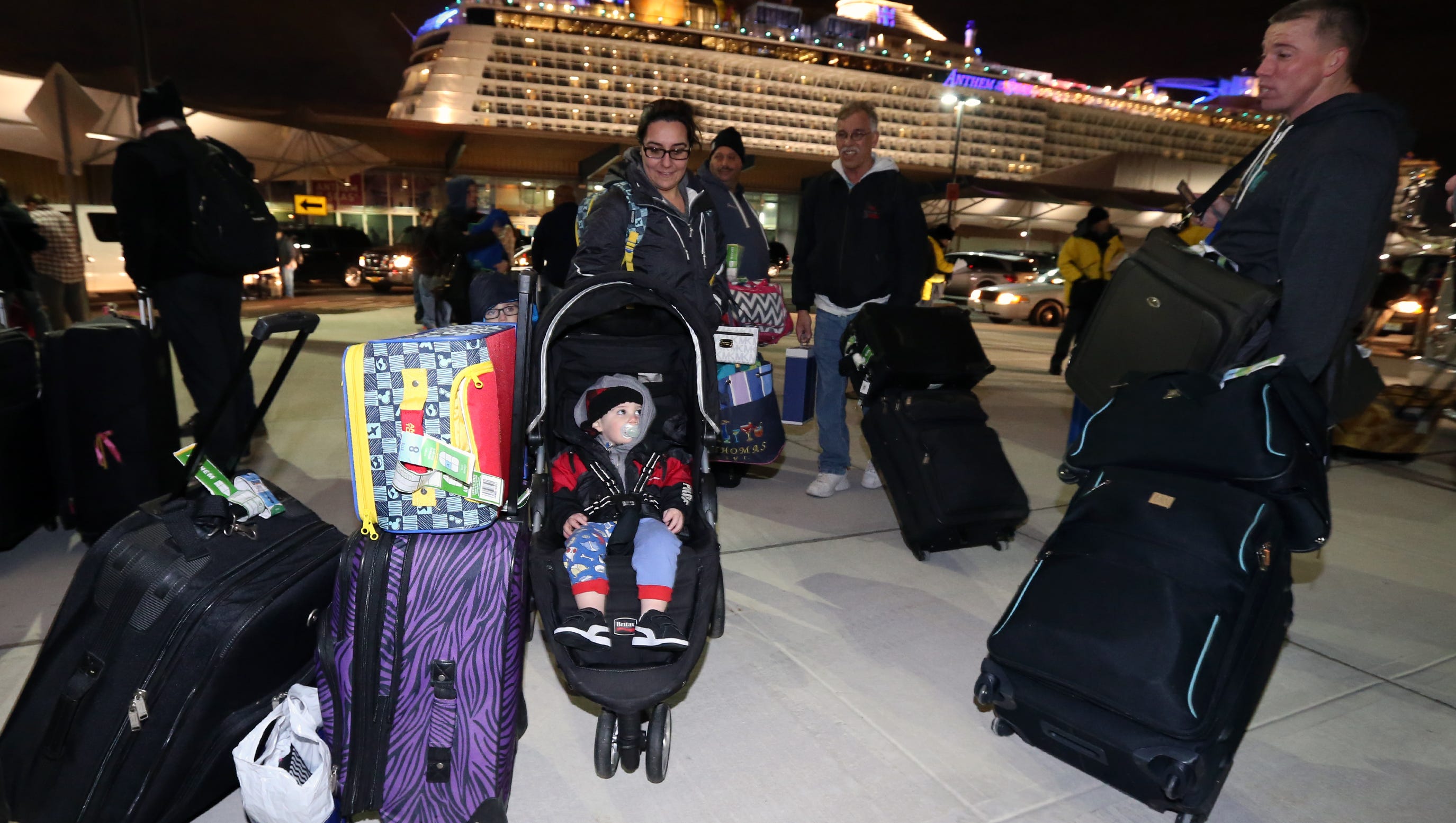 Storm-tossed passengers describe nightmare cruise