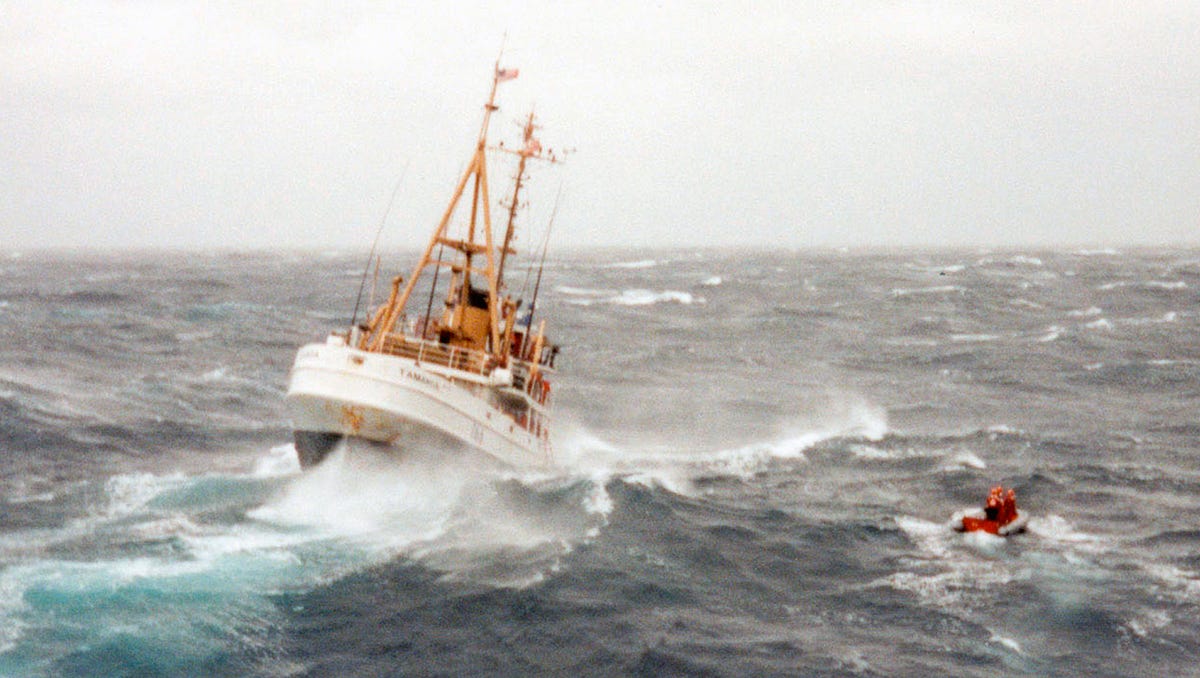 See the real 'Perfect Storm' rescue ship through the years