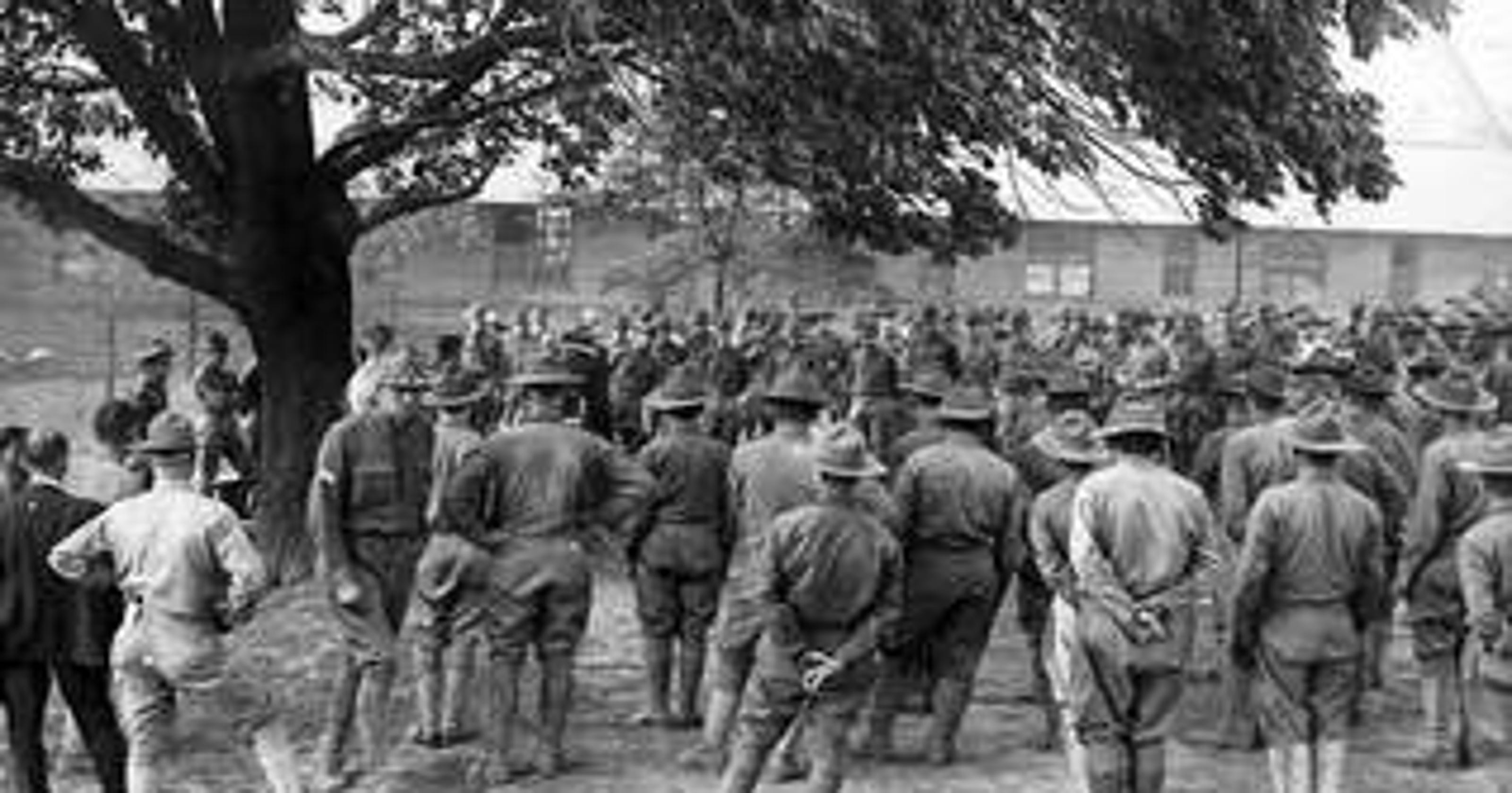 Party celebrates role of historic Camp Taylor