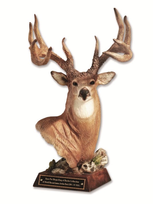 Jordan buck on display at Bass Pro Shops in honor of iconic whitetail's ...
