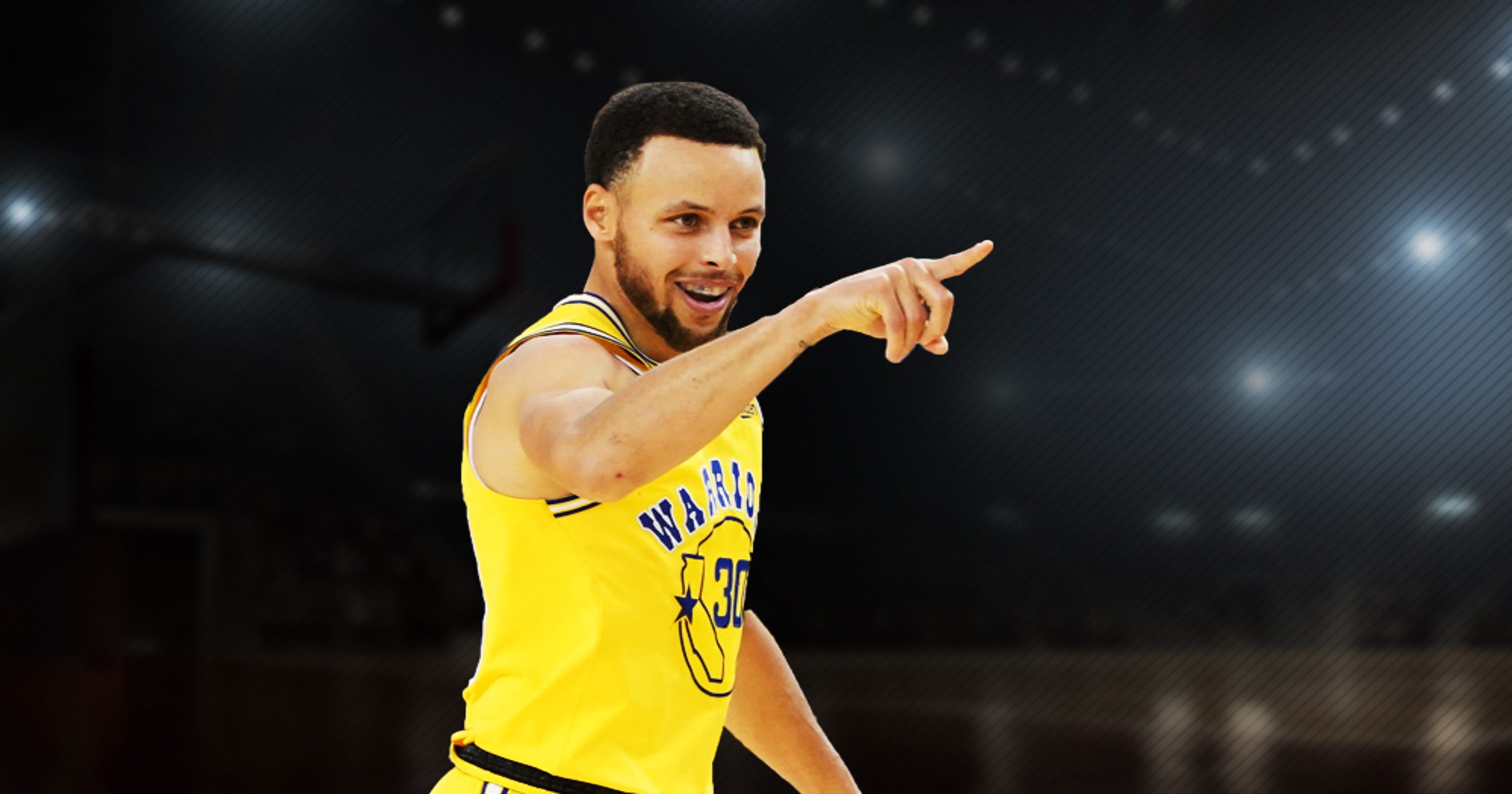 Steph Curry eyes fixed: Timing of news shows his genius