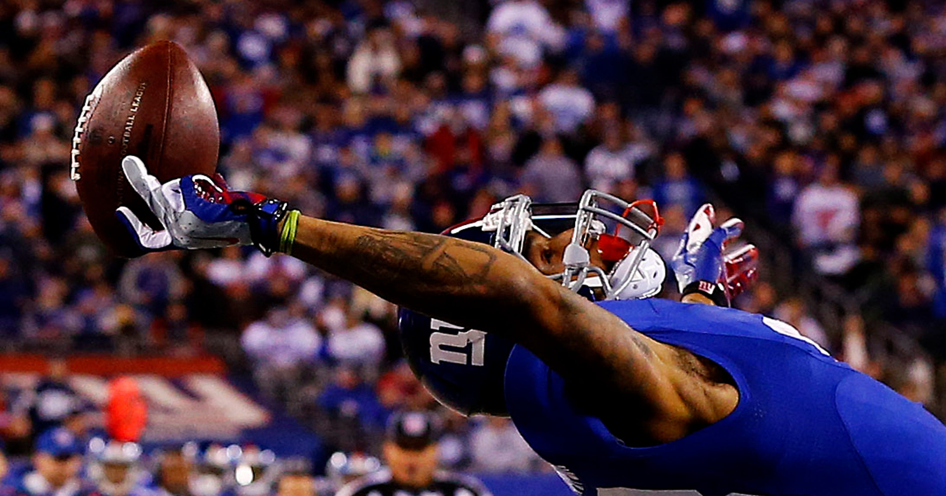 Odell Beckham Jr.'s highlight catch Sunday night opens great debate