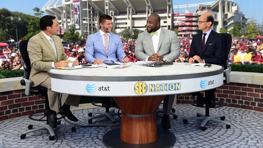 SEC Nation comes to Starkville on Oct. 4