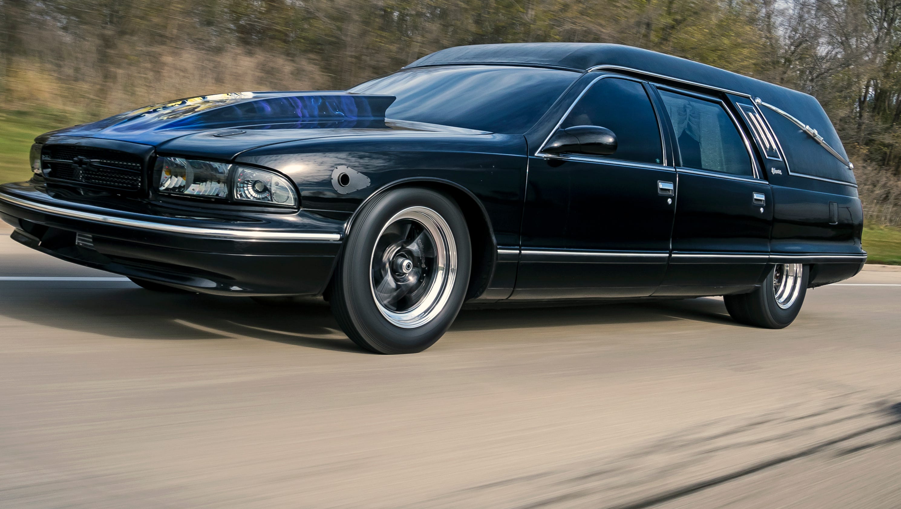 World's fastest? Hearse from hell has 1,300 horses