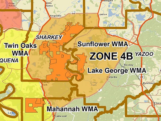 Delta National Forest, Lake George WMA close