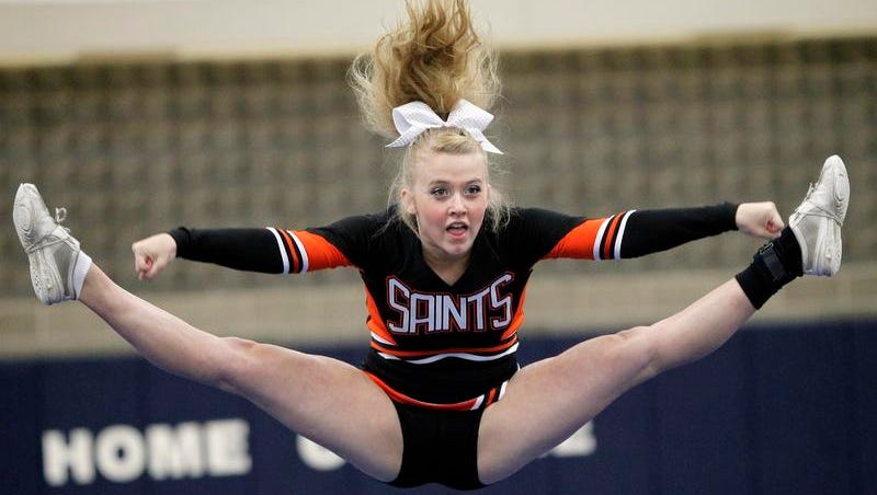 C-C's Kristen Poteat wins cheerleading title