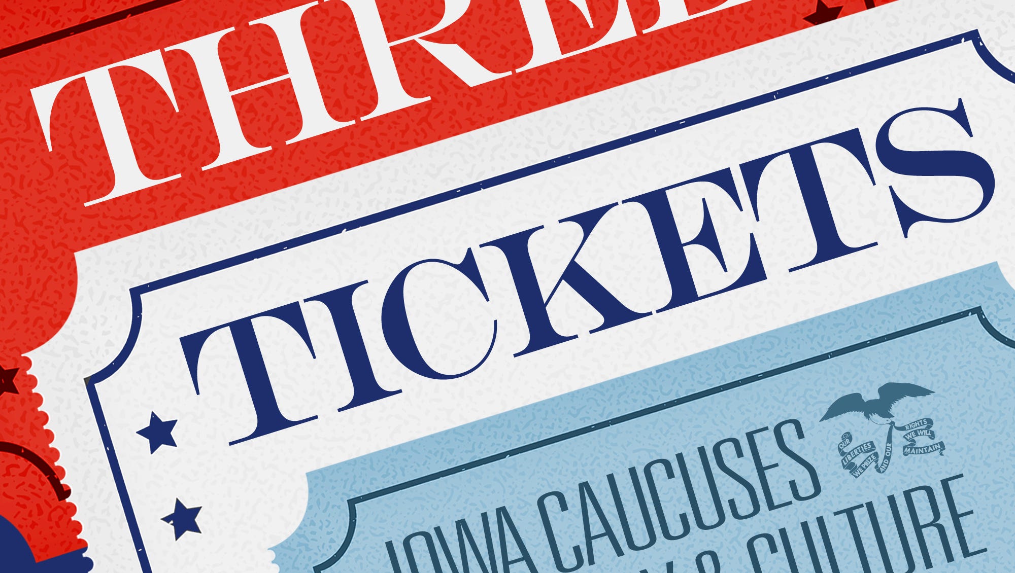 'Three Tickets' podcast: Catch up on the history of Iowa's Caucuses