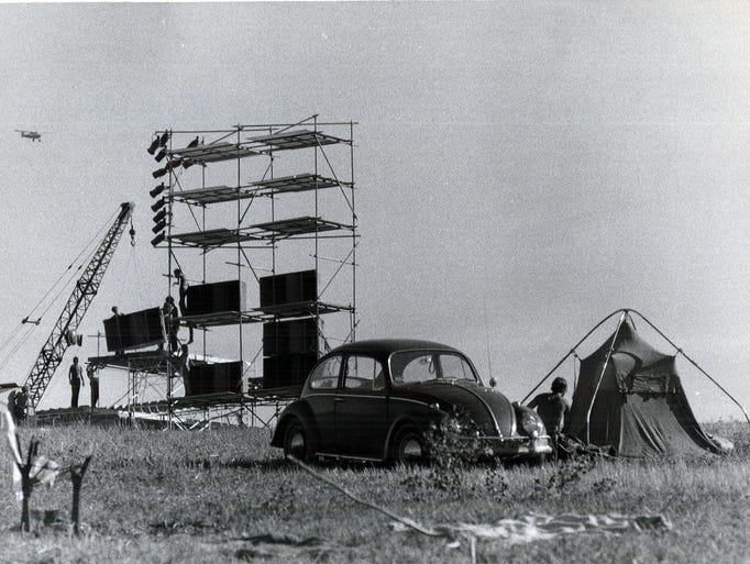 16 photos: Iowa hippies party at 1970 Wadena rock fest