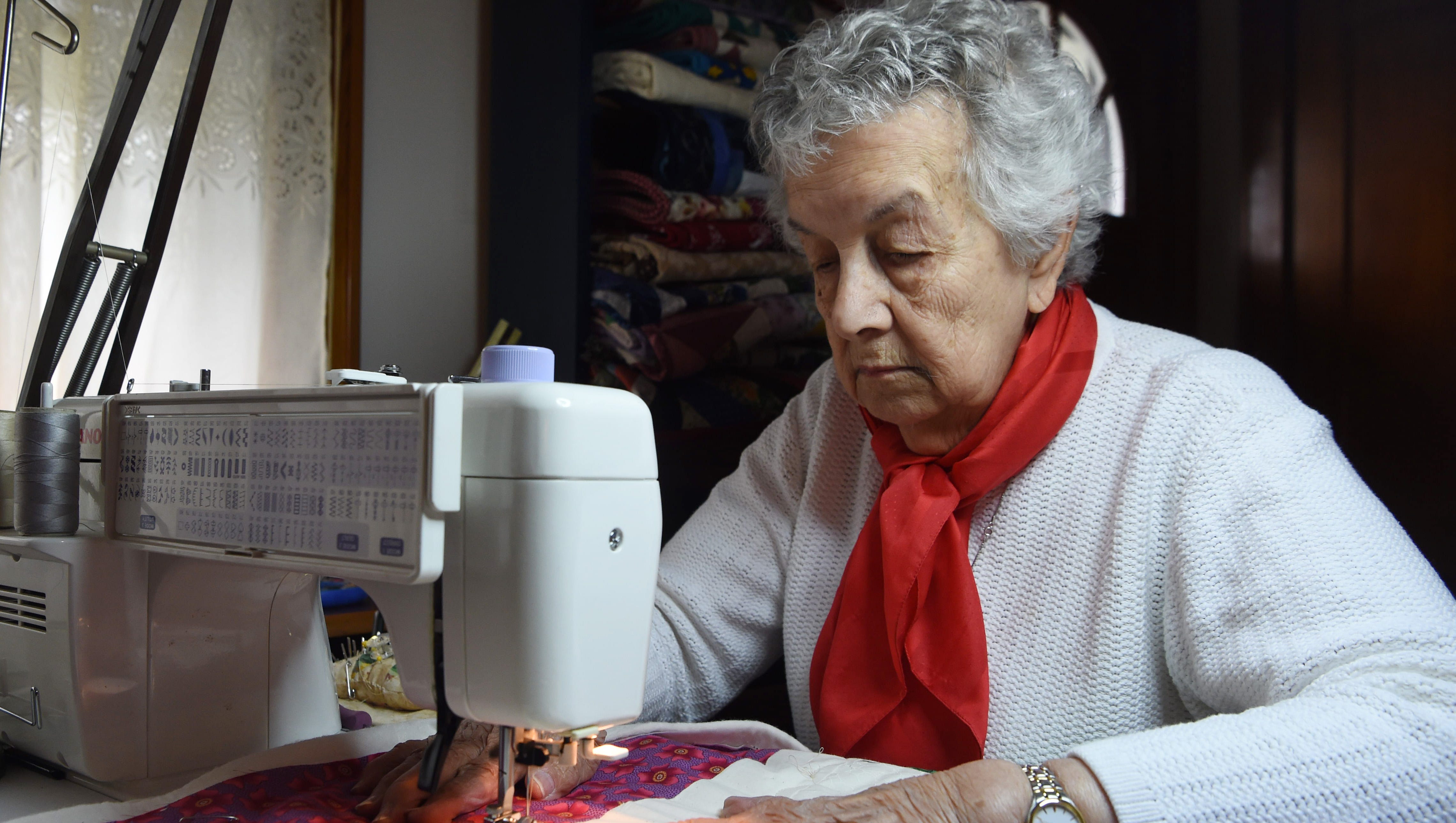 For 90-year-old Dover woman, quilting a fountain of youth