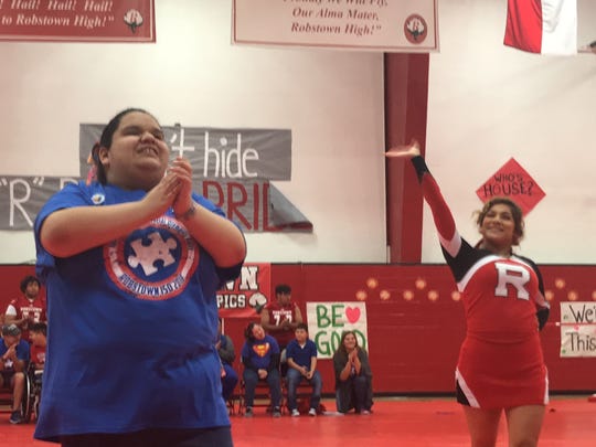 Robstown School District hosts pep rally, games for autism awareness