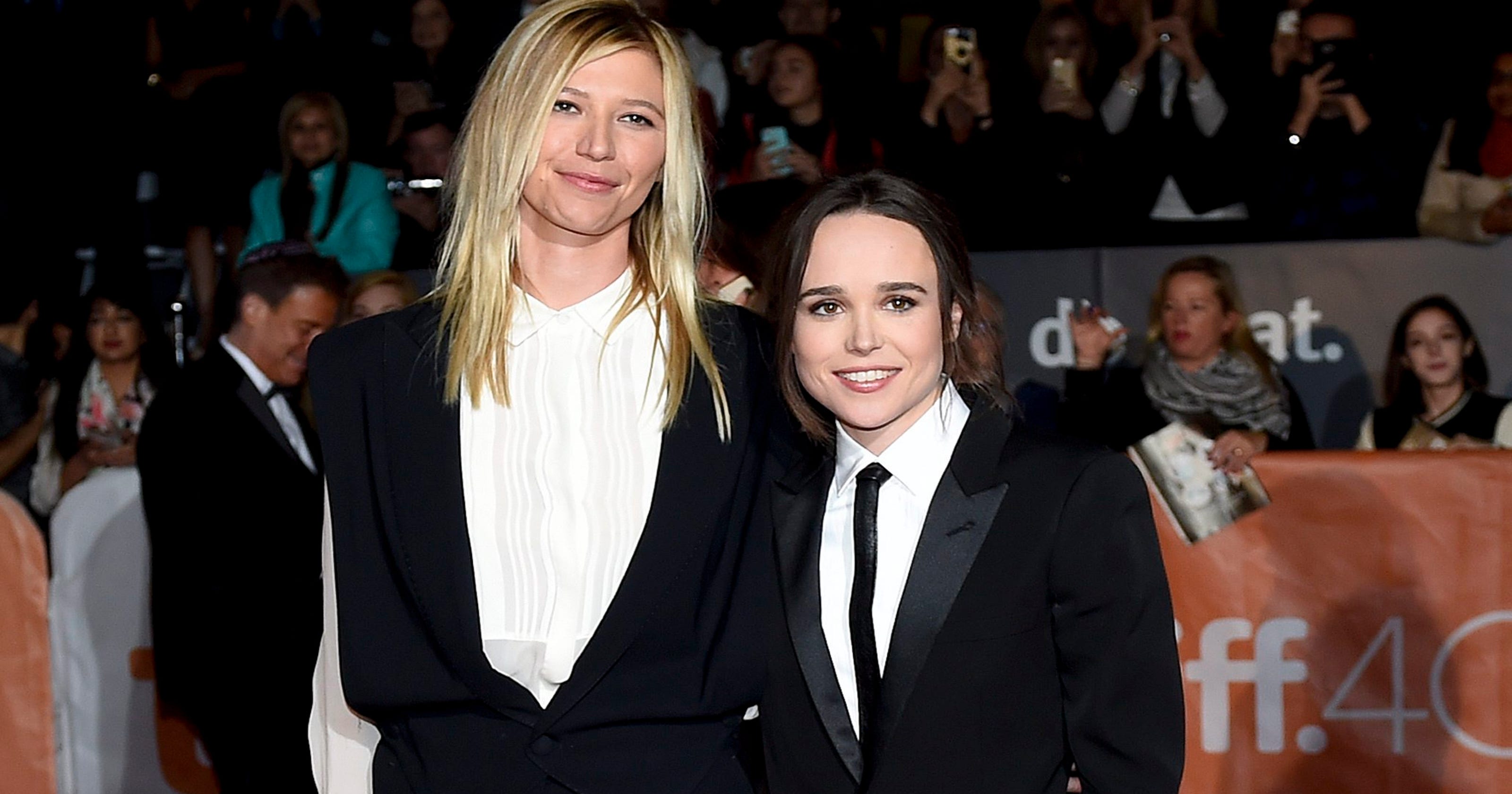 Ellen Page and her girlfriend make their red carpet debut