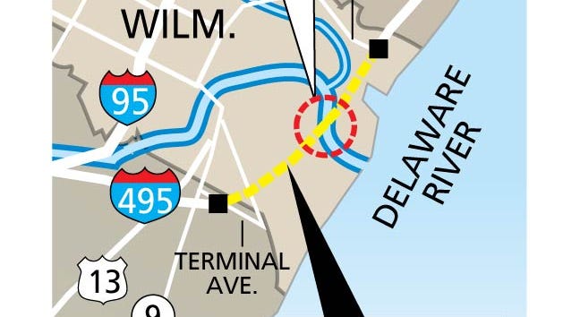 Piles of dirt at Del. bridge may have compromised piers