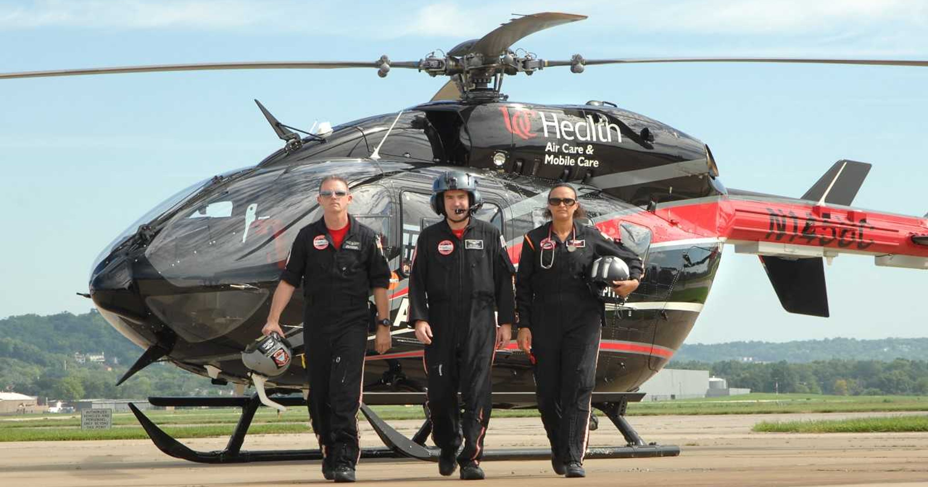 A new UC Health Air Care base opens near I-71 and I-75 in Walton