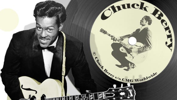 History: Rock music pioneer Chuck Berry born