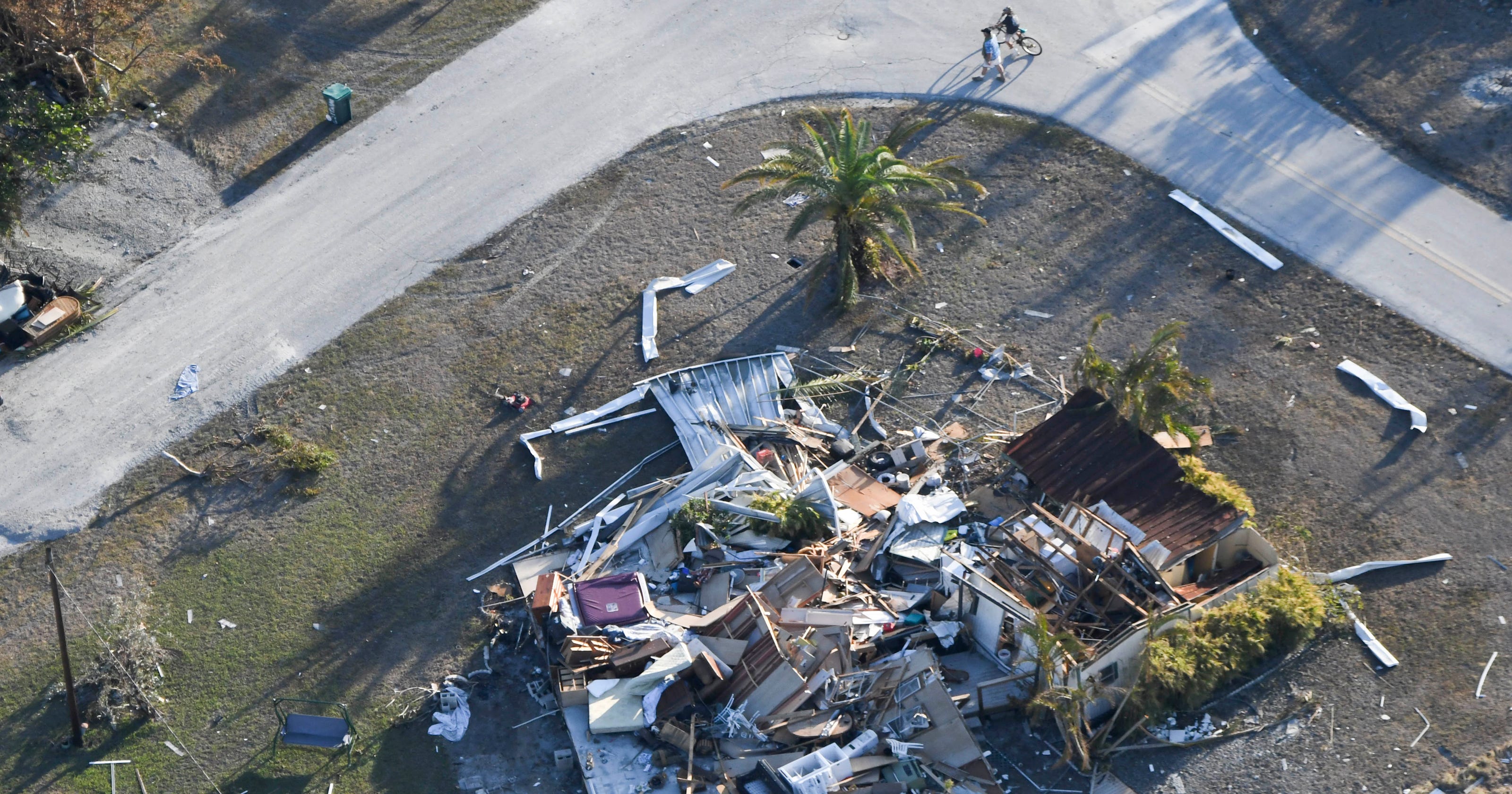 Photos: Hurricane Irma damage aerials SW Florida