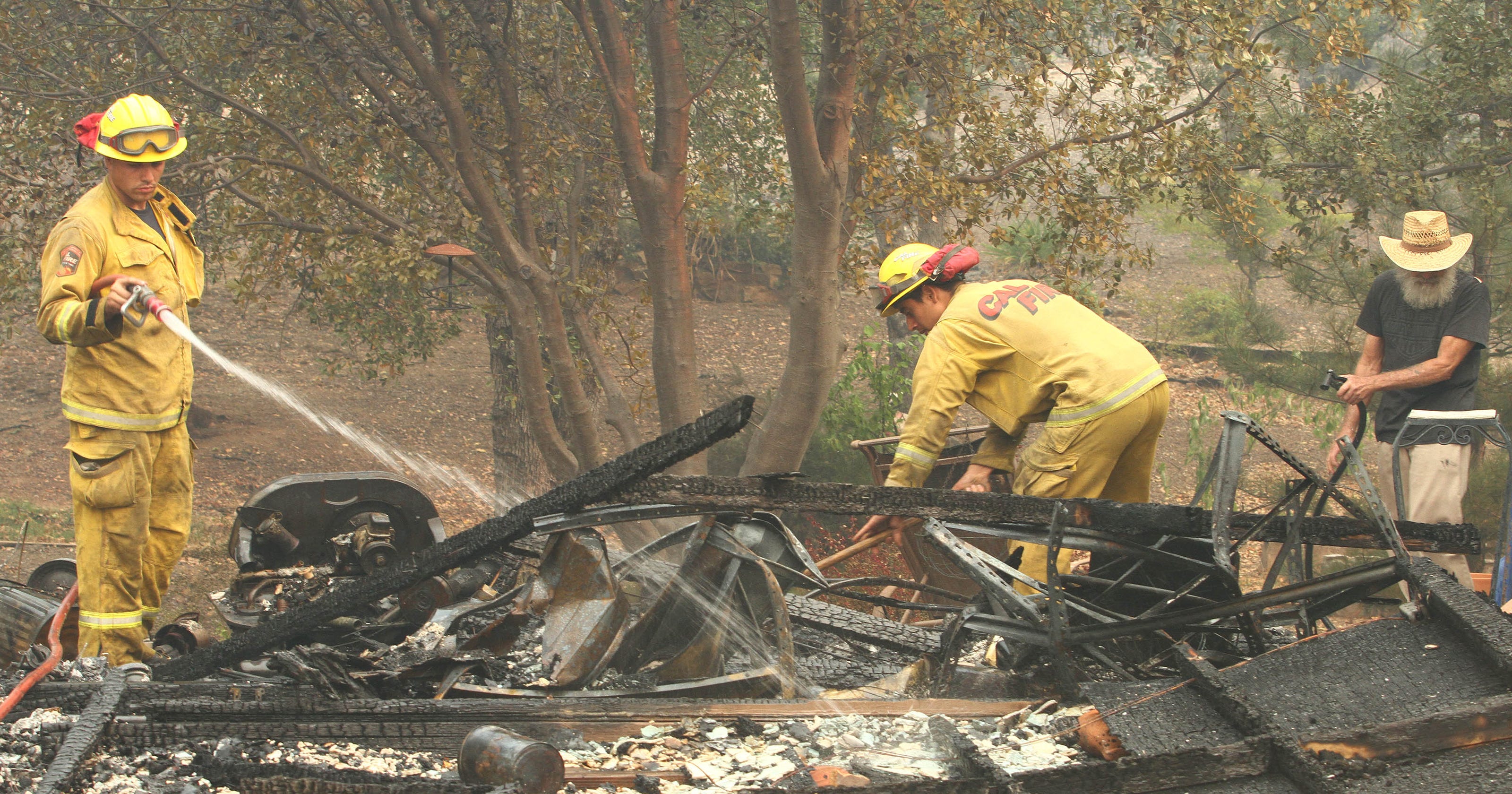 Carr Fire: Some return to find what's left of their homes