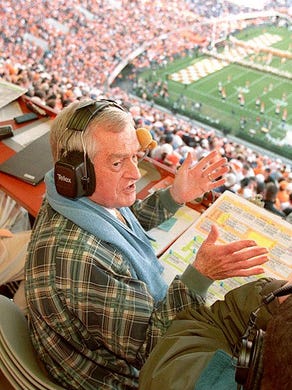 UT Vols: John Ward, Tennessee radio voice, dies