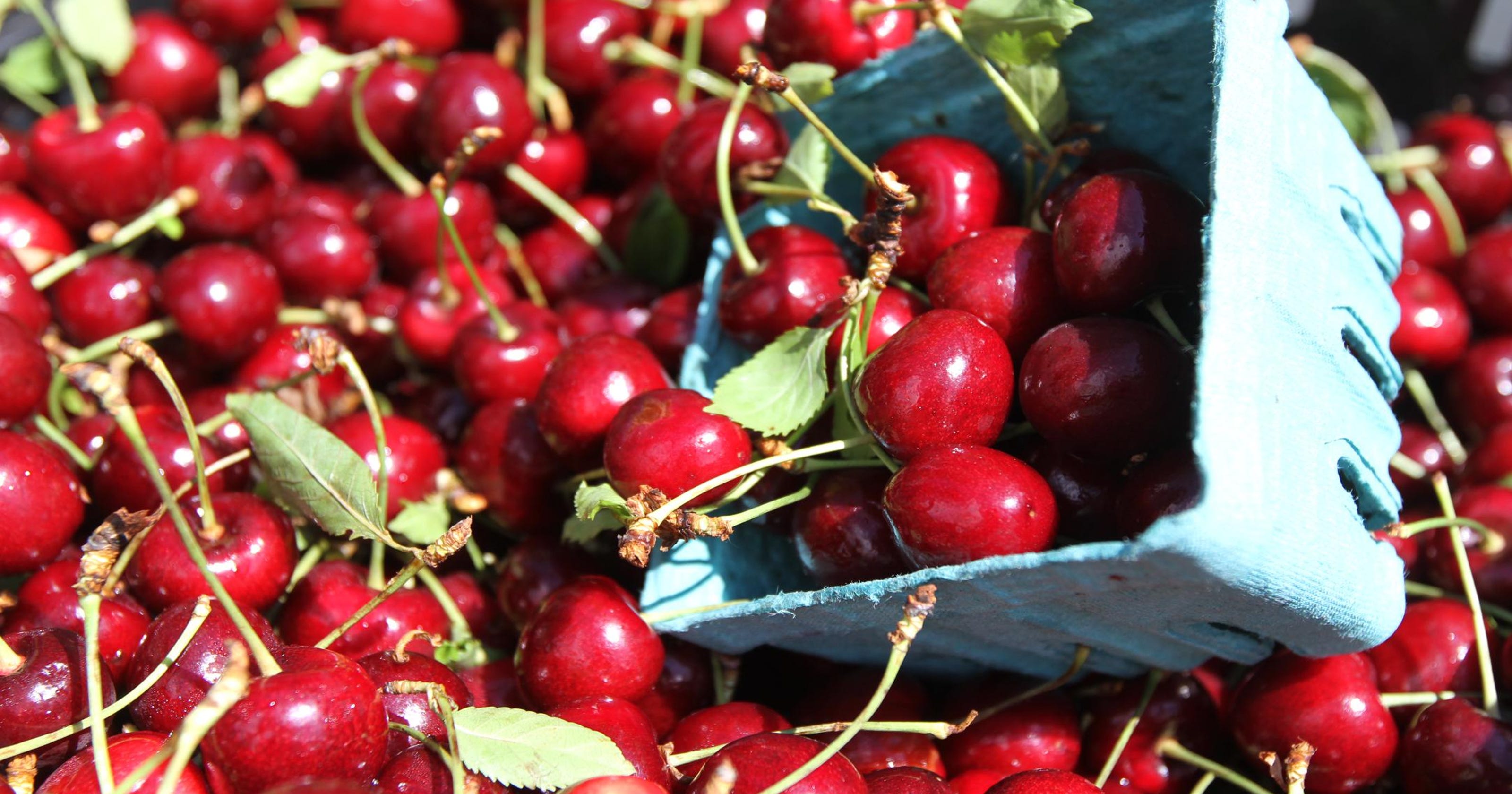 Turn cherries into an icy treat