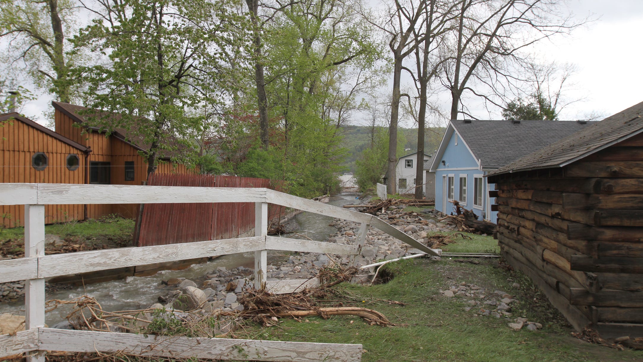 State to help camp damaged by flood