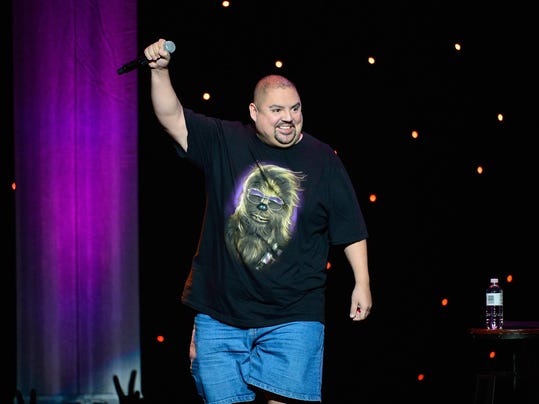 ‘Fluffy’ comedian indulges, but also works it off