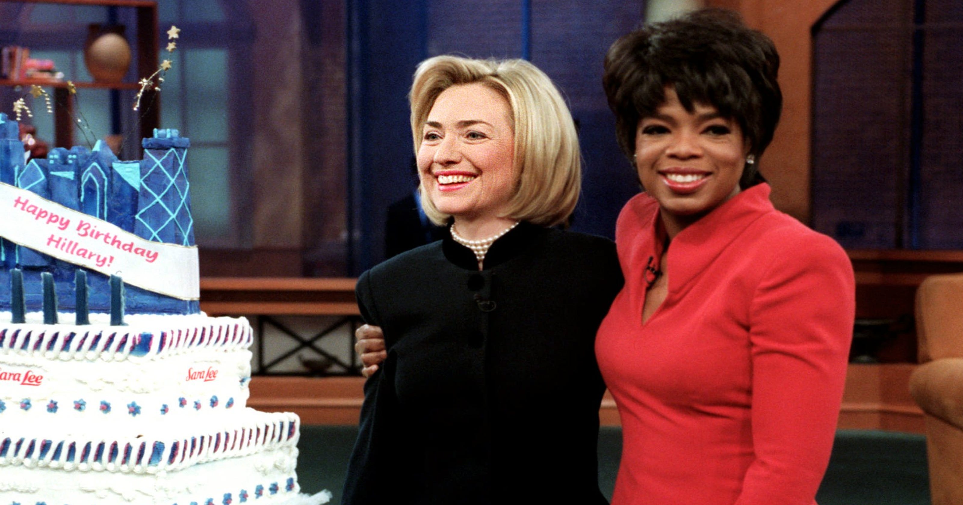 Oprah on Clinton: 'I'm with her'