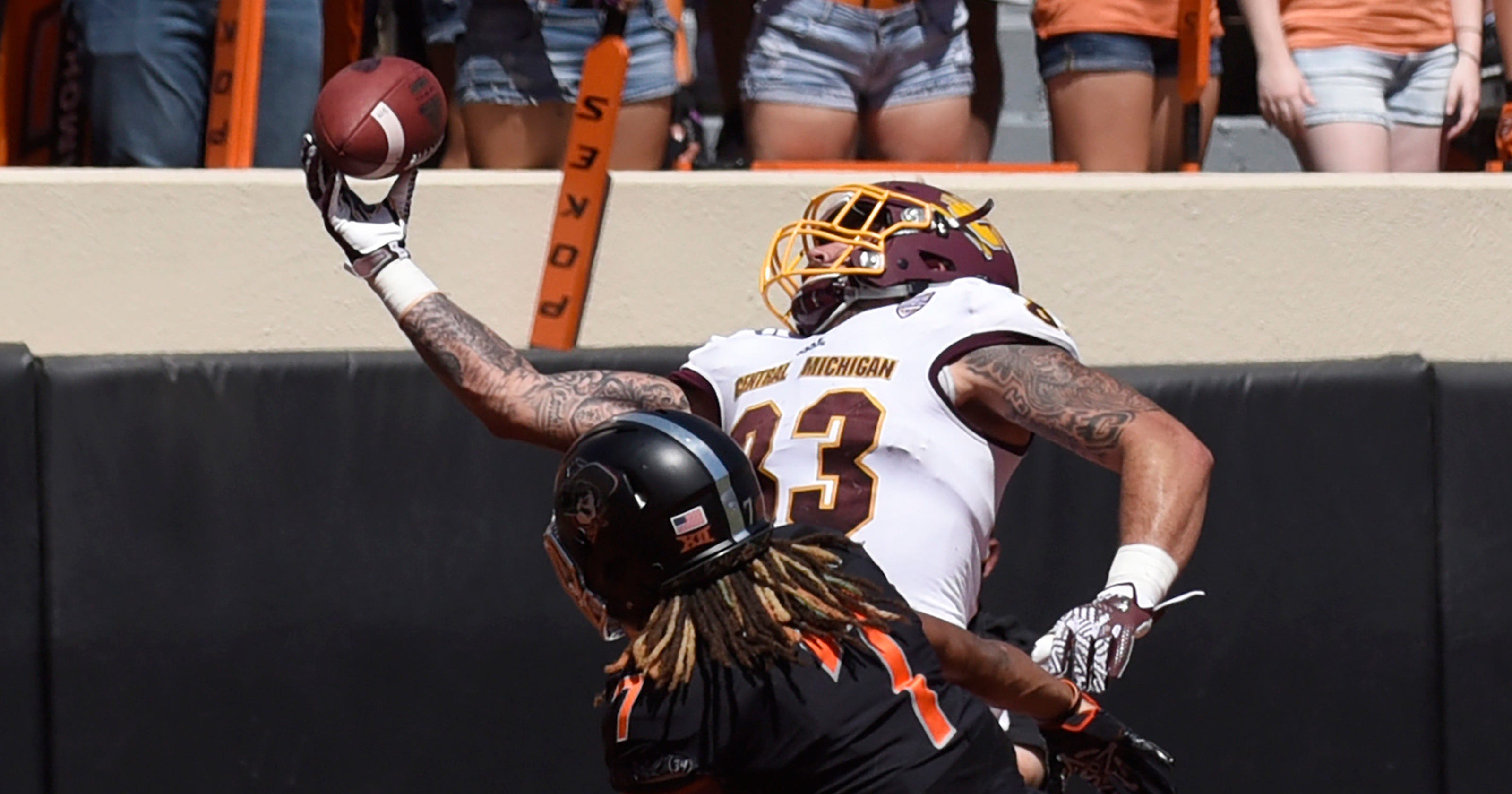 CMU TE Tyler Conklin NFL draft diary: A unique combine experience