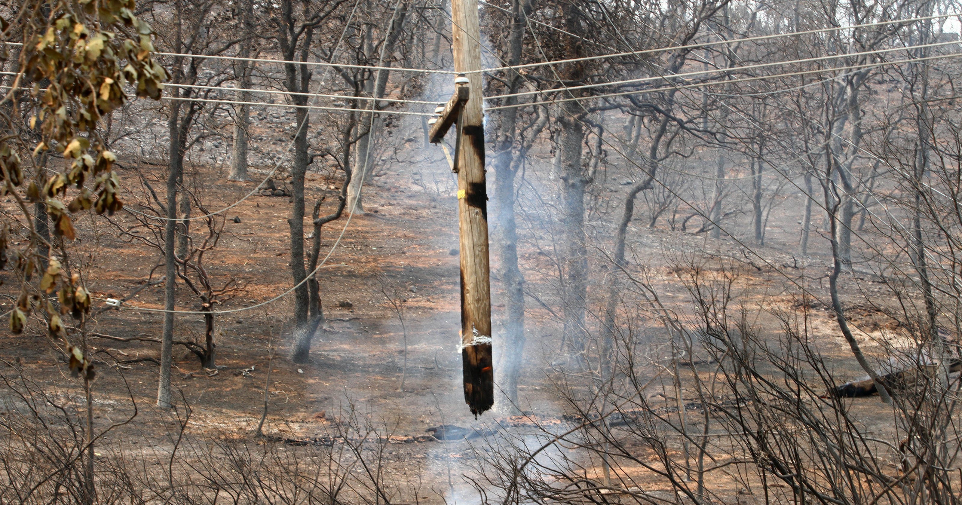 Carr Fire 'Firenado': Photos of the fire whirl aftermath