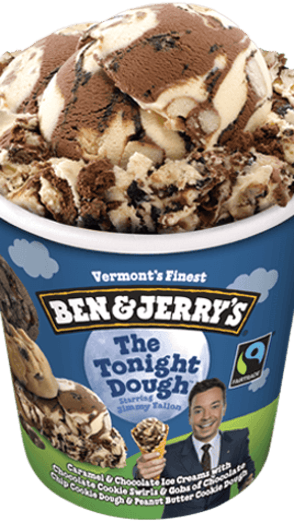 Fallon gets new Ben & Jerry's flavor, Tonight Dough