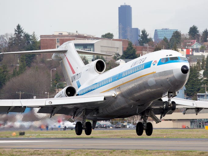 World's first 727 makes its final flight