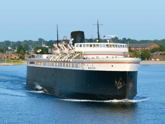 SS Badger is a Lake Michigan landmark
