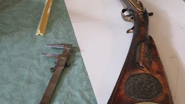 Replica of official state rifle commissioned for bicentennial