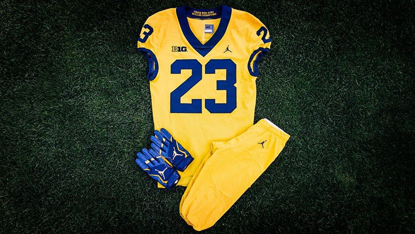 Michigan football unveils alternate uniform for opener vs. Florida