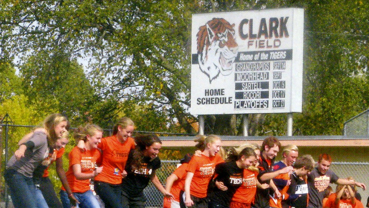 Clark Field plays host to its final high school football game