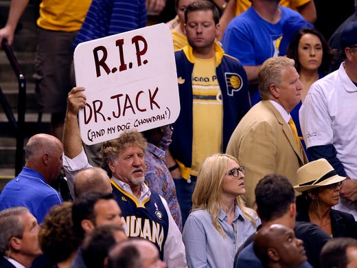Pacers owner Herb Simon: 'This is the No. 1 Pacers fan'