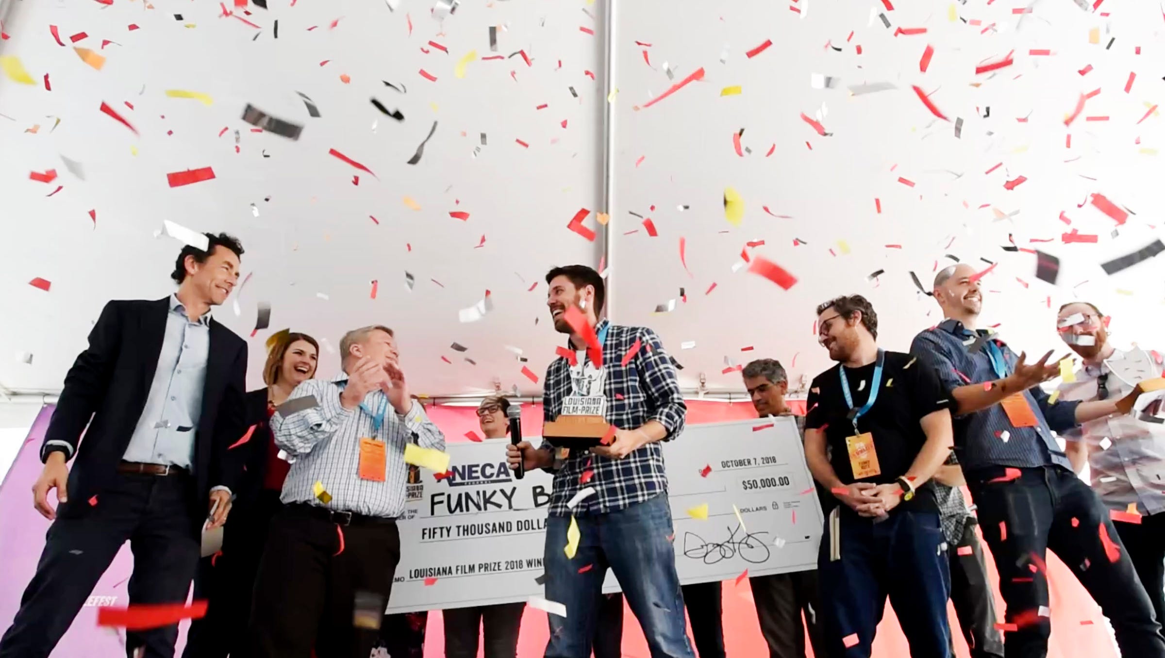 The 2018 Louisiana Film Prize winner announced at Prize Fest in Shreveport