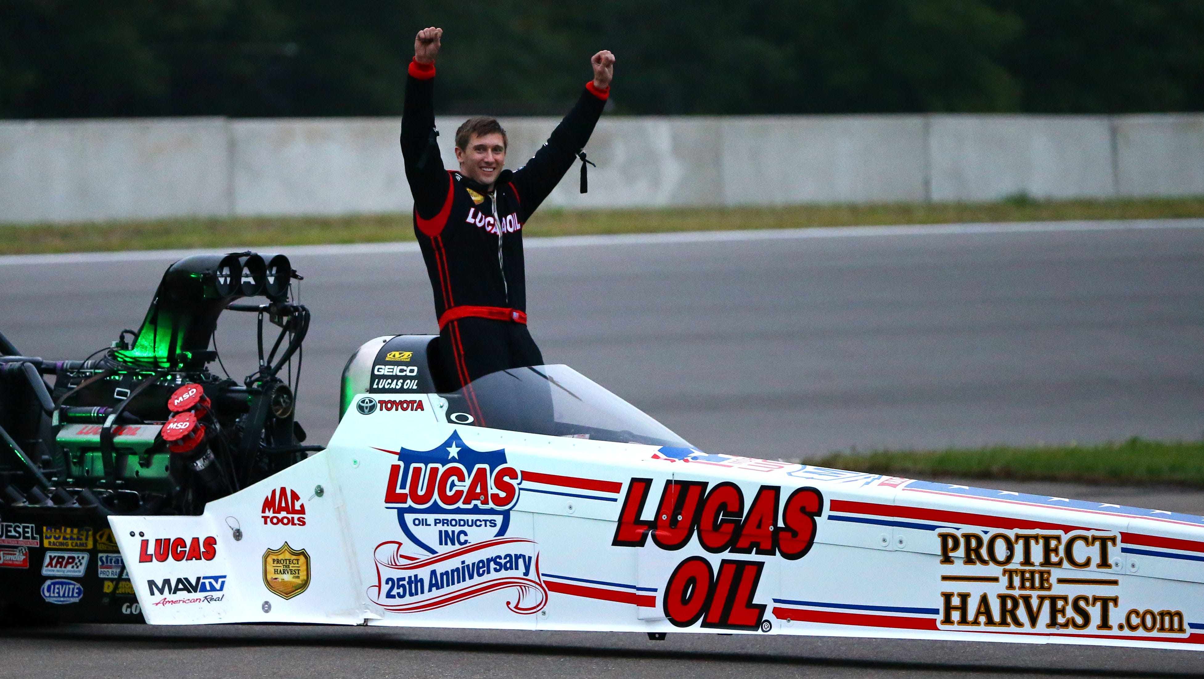 Morgan Lucas wins in Top Fuel at Brainerd