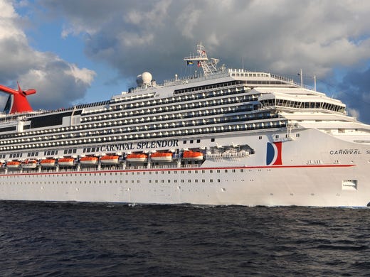 Carnival Splendor cruise ship moving to Australia