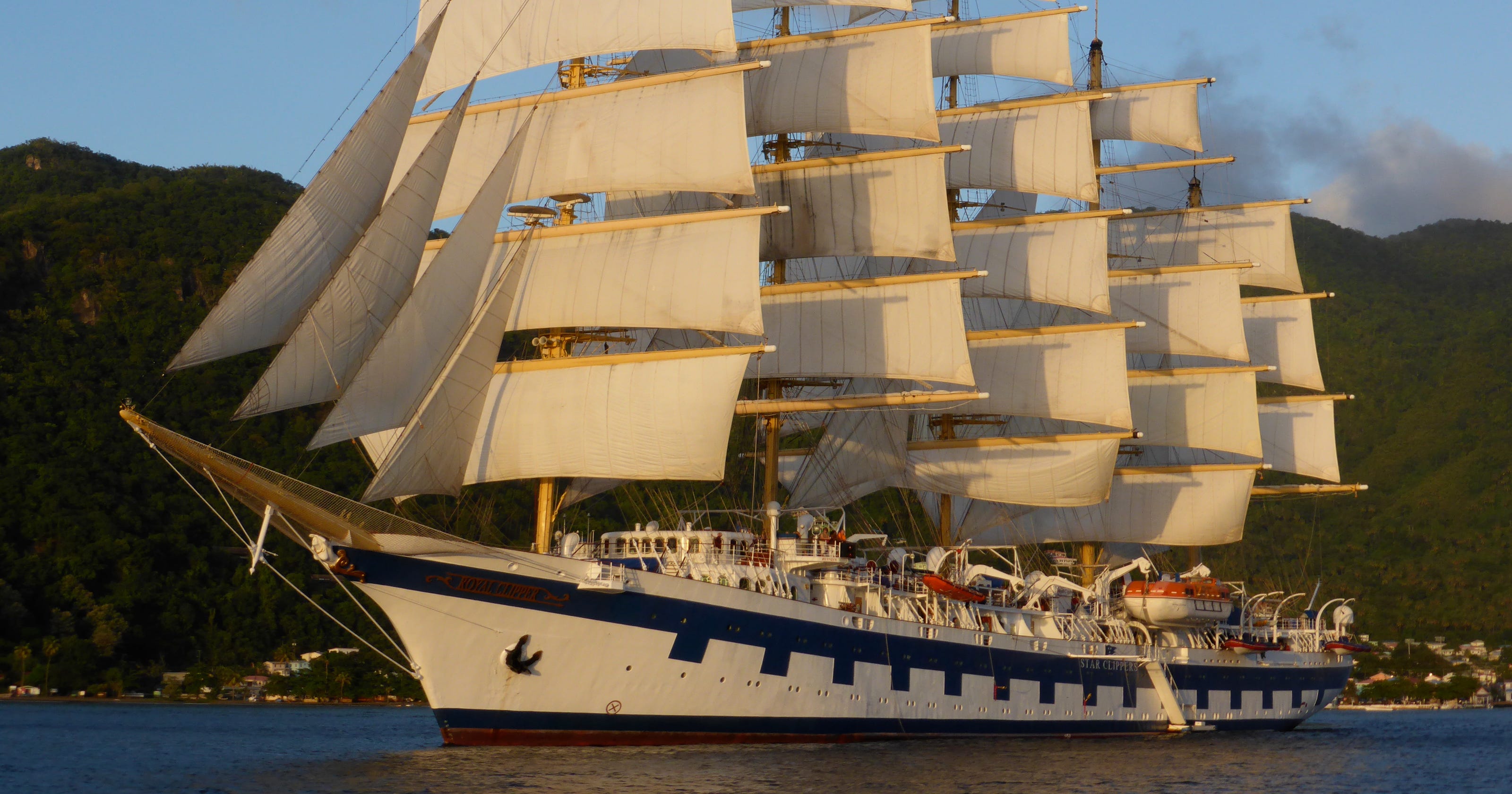 Star Clippers' Royal Clipper: A sailing ship that will take you to paradise